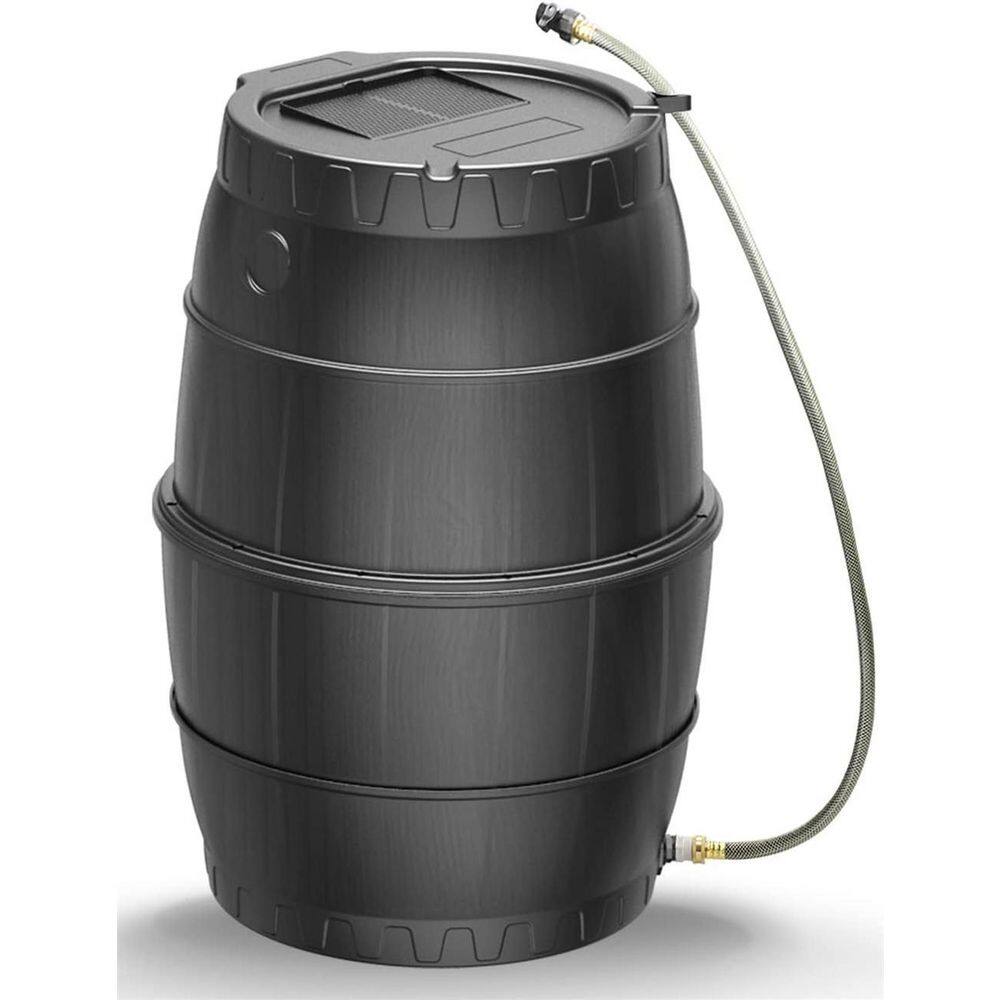 50 Gal. Rainwater Collection Barrel with Stand-BPA Free YNLIN97 - The ...