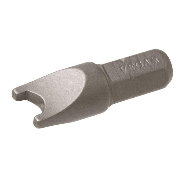 #6 Steel Spanner Drive Insert Bit 810958 - The Home Depot