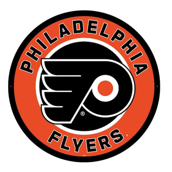 Evergreen Philadelphia Flyers Round 23 in. Plug-in LED Lighted Sign ...
