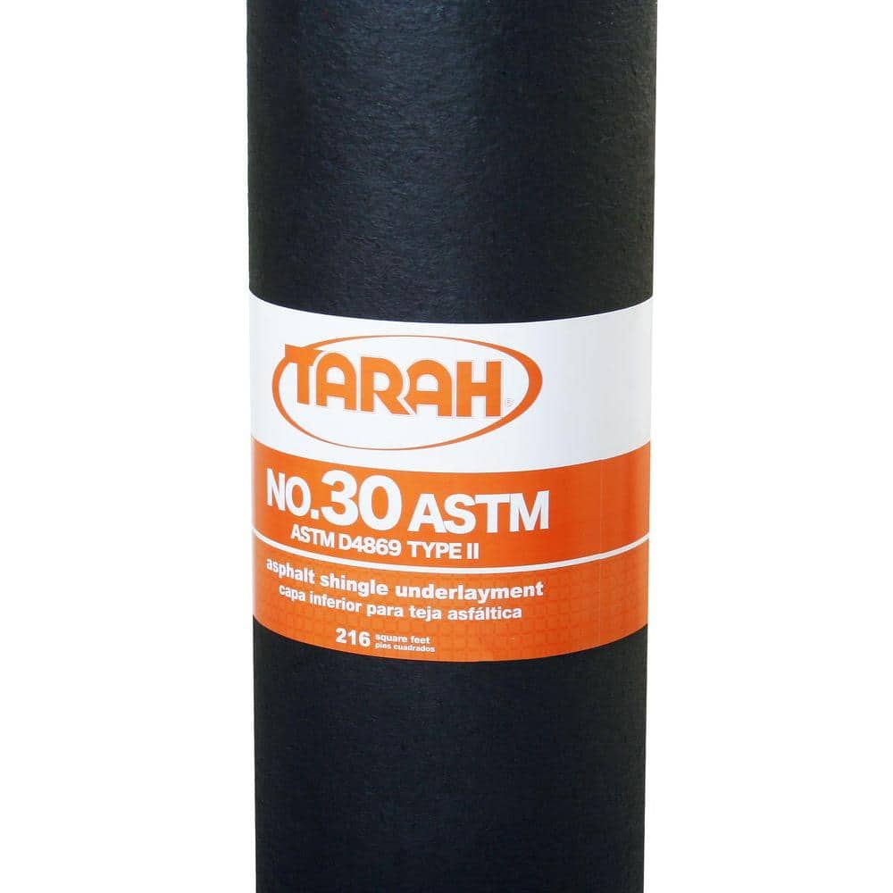 Tarah Asphalt Products 216 sq. ft. 30 ASTM Asphalt-Saturated Felt ...