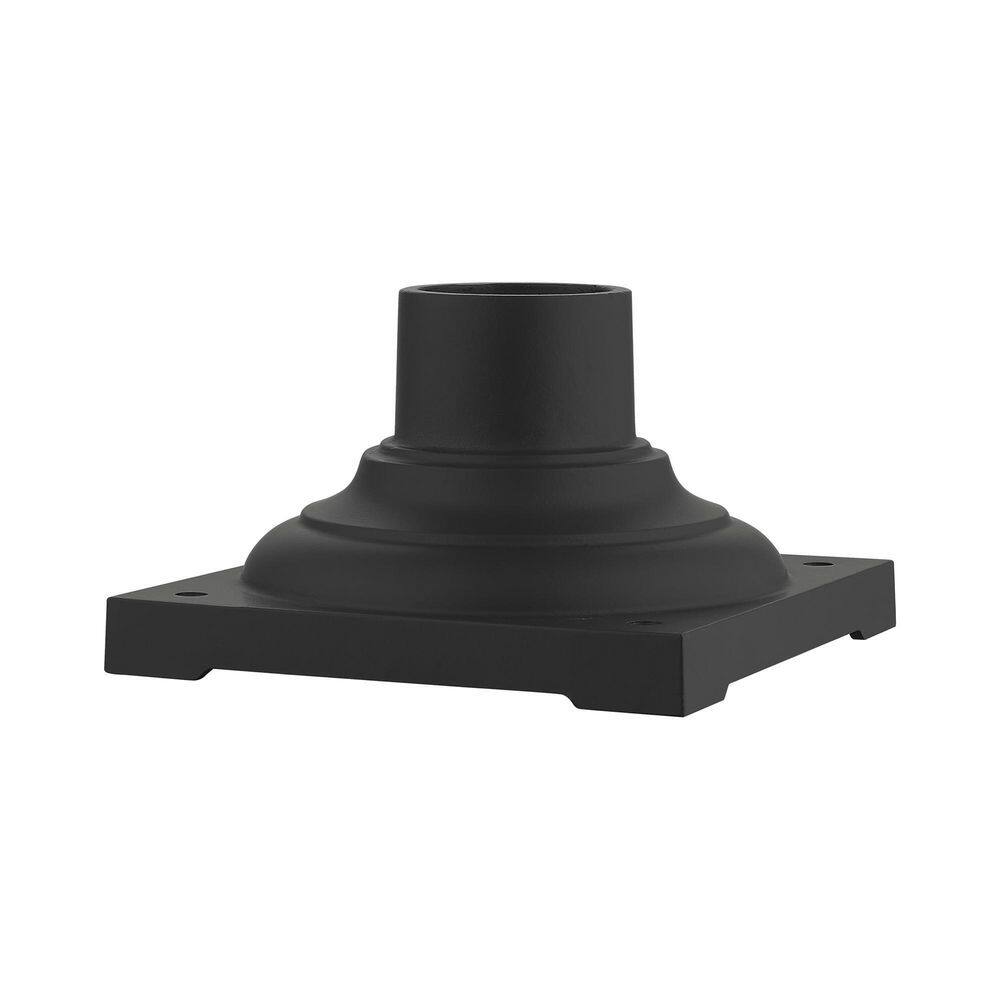 AVIANCE LIGHTING Sunbury Textured Black Cast Aluminum Outdoor Pier ...