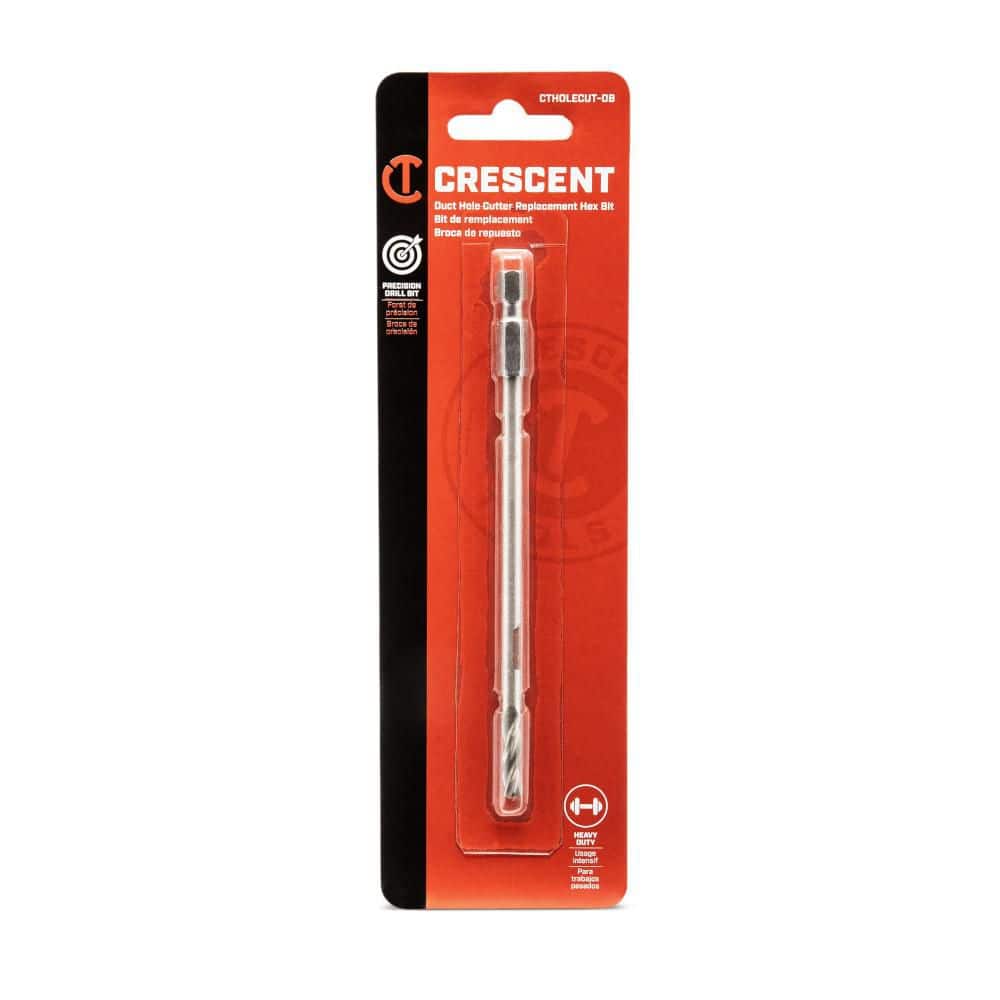 Crescent Duct Hole Cutter Replacement Bit CTHOLECUT-DB - The Home Depot
