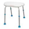 AquaSense Adjustable Bath and Shower Chair with Non-Slip Comfort Seat ...