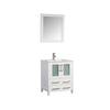 Vanity Art Brescia 30 in. W x 18 in. D x 36 in. H Bath Vanity In White ...