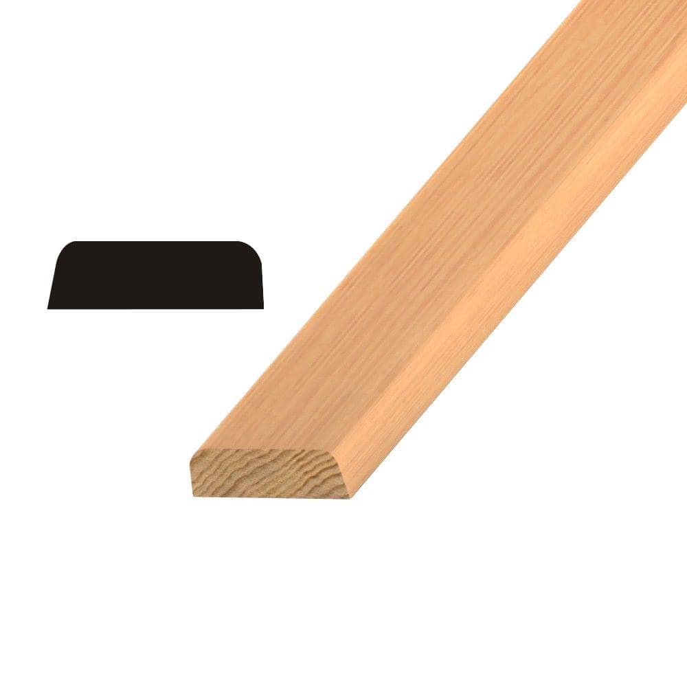 Kelleher 1/4 in. x 3/4 in. Douglas Fir Flat Screen Moulding F340 - The ...