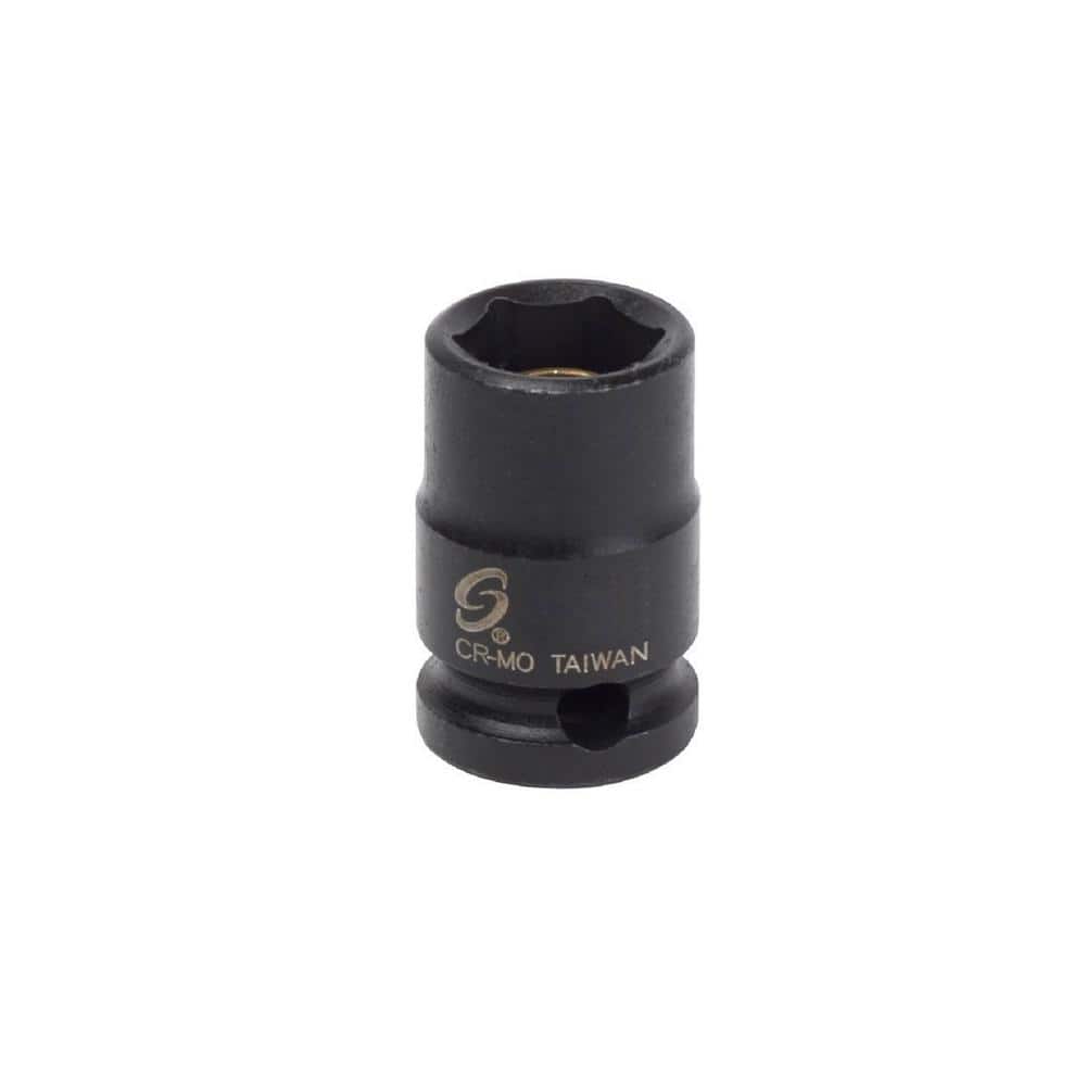 SUNEX TOOLS 3/8 in. Drive 8 mm Magnetic Impact Socket SUN308MMG - The ...