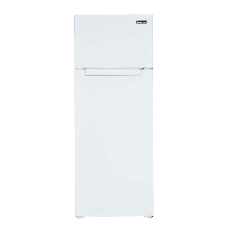 Magic Chef 7.3 cu. ft. 2-Door Mini Fridge in White with Freezer – Home ...