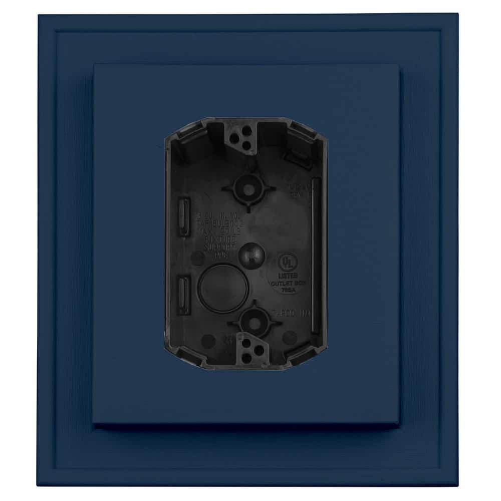 Mid America 7 in. x 8 in. #423 Midnight Blue UL Electrical Mounting ...