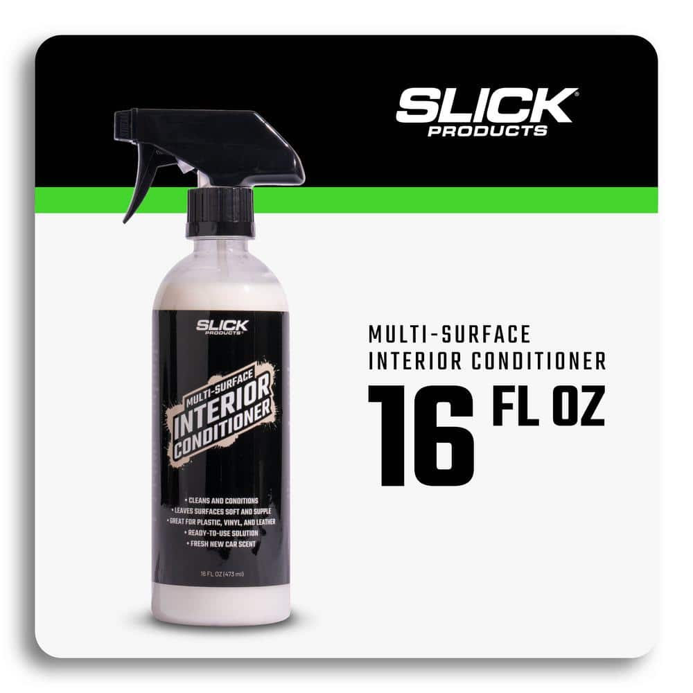 SLICK PRODUCTS 16 oz. Multi-Surface Interior Conditioner SP-MSIC-16 ...