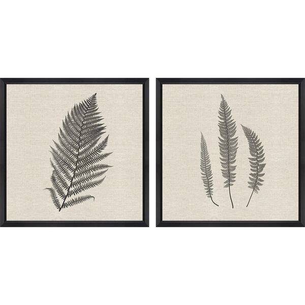 Paragon Modern Ferns Modern Ferns II by Langdon 2-Piece Framed Travel ...