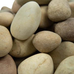 River Rock - Bagged Landscape Rocks - Landscape Rocks - The Home Depot