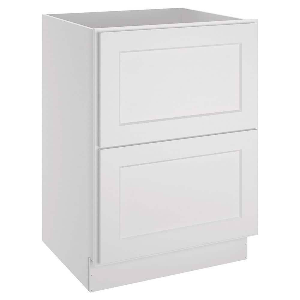 HOMEIBRO 24 in. W x 24 in. D x 34.5 in. H in Shaker Dove Plywood Ready ...