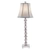 Dale Tiffany 28.5 in Parvan Crystal Table Lamp with Fabric Shade ...