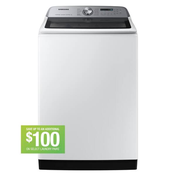 Samsung 5.5 cu.ft. Extra-Large Capacity Smart Top Load Washer with ...