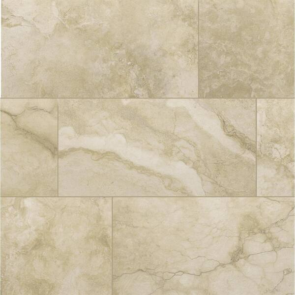 Florida Tile Home Collection Oasis Beige Matte 12 in. x 24 in ...