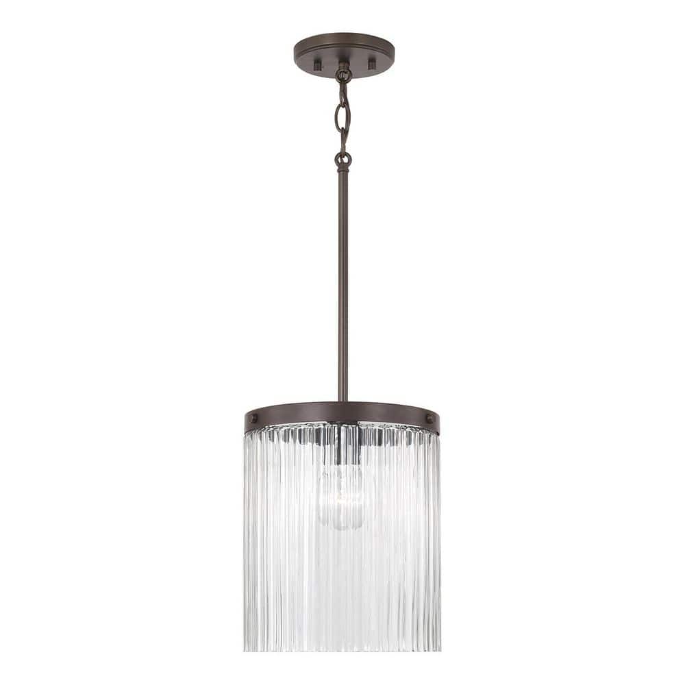 Capital Lighting Fixture Company Vaughn 100-Watt 1-Light Oil Rubbed ...