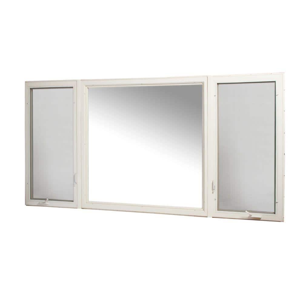 Reviews for TAFCO WINDOWS 119.25 in. x 60 in. White Double-Pane ...