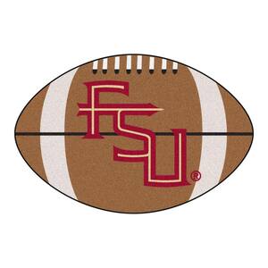 FANMATS NCAA Florida State University Seminole Logo Brown 2 ft. x 3 ft ...