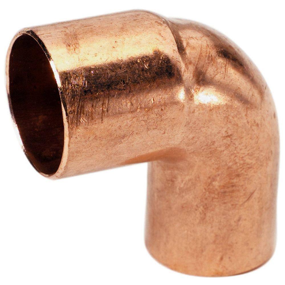 Mueller Streamline 3/4 in. Copper 90-Degree Ftg x C Street Elbow W ...