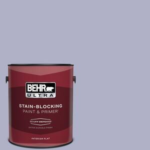 BEHR ULTRA 5 gal. #S560-3 Noble Purple Extra Durable Flat Interior ...