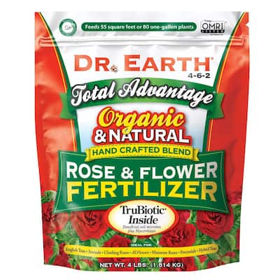 DR. EARTH Root Zone 4 lbs. 55 sq. ft. Organic Starter Fertilizer-100518426 - The Home Depot