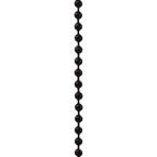 Commercial Electric 12 in. Matte Black Light Bulb and Fan Pull Chain ...