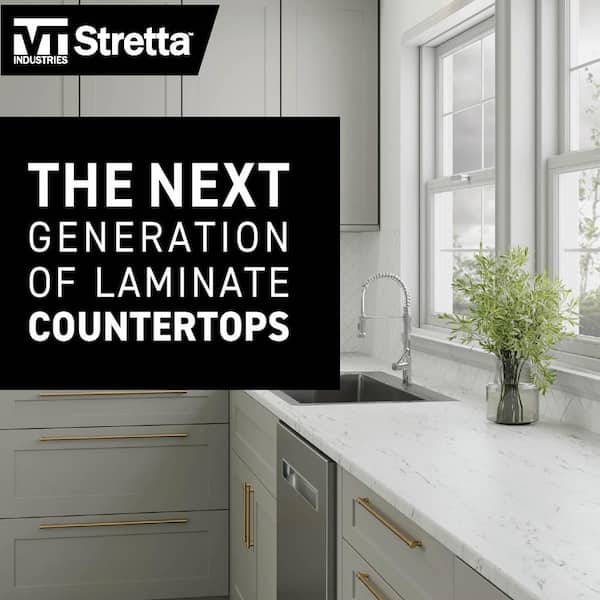 White Laminate Countertops Wilsonart D354 60 735 48X096, Designer