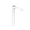 Hansgrohe Vivenis Single Handle Bathroom Faucet in Matte White 75042701 ...