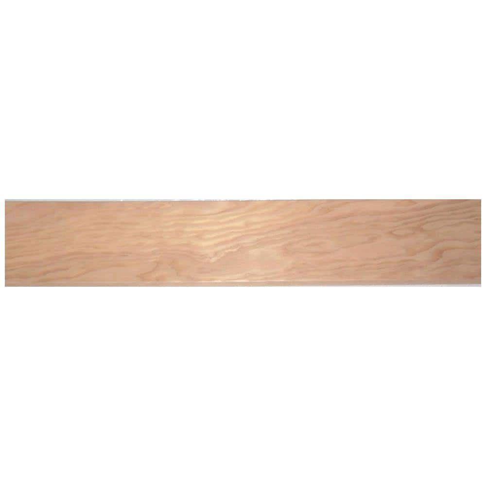1 in. x 6 in. x 12 ft. C and Better Kiln-Dried Douglas Fir Board ...