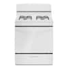 Amana 30 in. 4 Burners Freestanding Gas Range in White with Thermal ...
