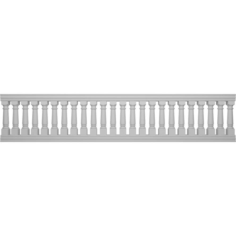 Ekena Millwork Fiberthane Wellington Balustrade 180 in. L x 40 in. H ...