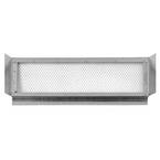 Gibraltar Building Products 24.25 in. x 2 in. Rectangular Silver Built ...
