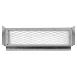 Gibraltar Building Products 24.25 in. x 2 in. Rectangular Silver Built ...
