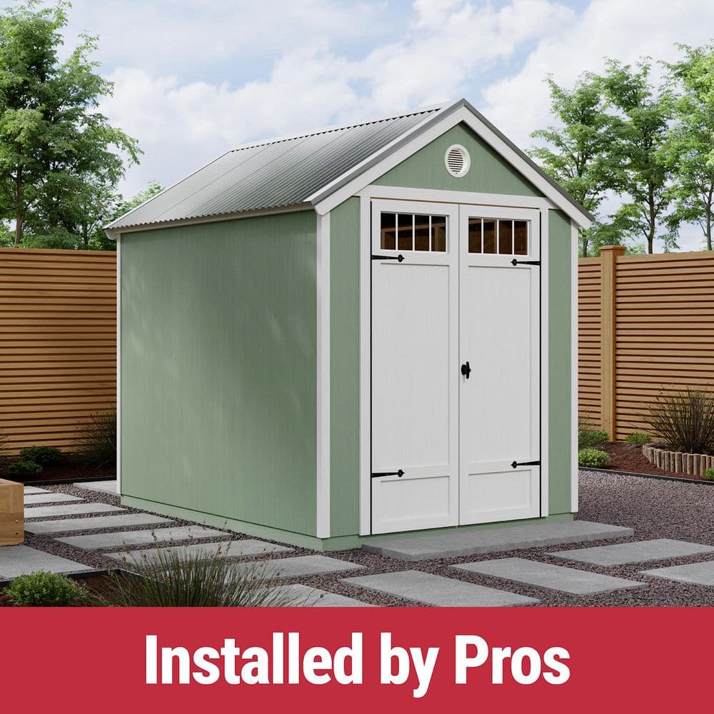 Reviews for Handy Home Products Professionally Assembled Garden Shed 6 ...