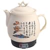 SPT 16-Cup Ivory Ceramic Electric Kettle with Keep Warm Setting NY-656A ...