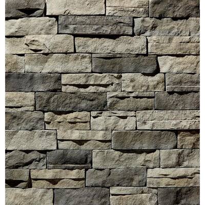 Gray - Manufactured Stone Siding - Stone Veneer Siding - The Home Depot