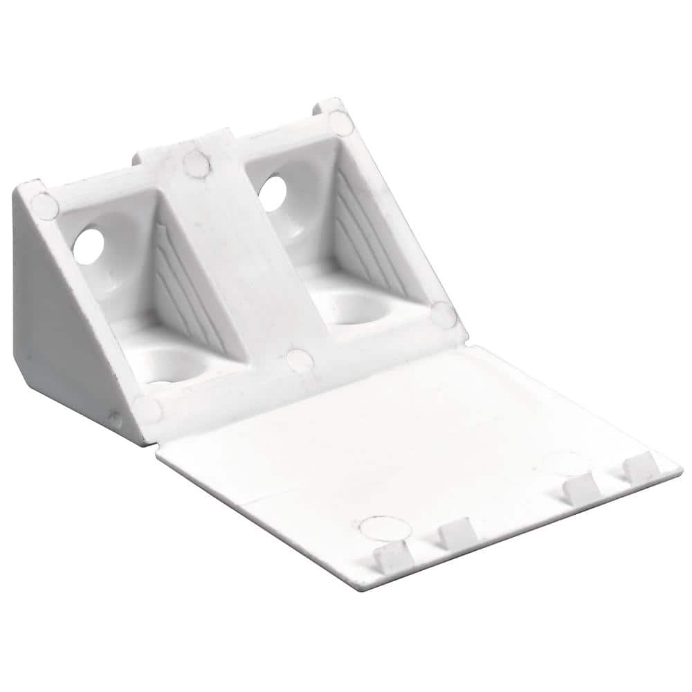 Everbilt Corner Connector/Stabilizer 4/5 in. H x 4/5 in. L x 1 3/4 in ...