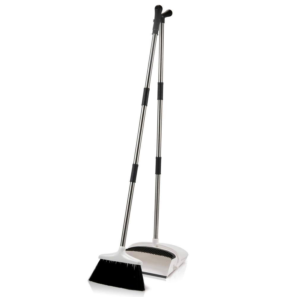 FAWEY TRED INC 11.4 in. Broom and Dustpan Set for Home CY8HGSVZ11 - The ...