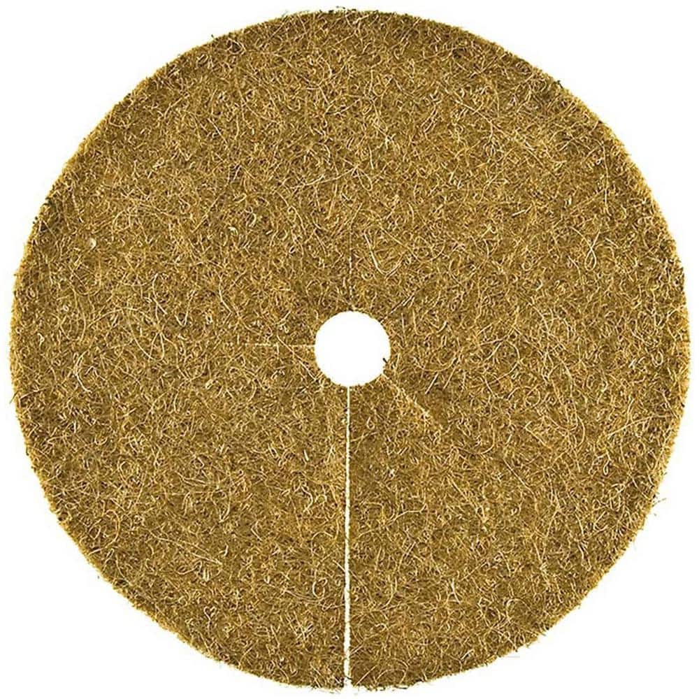 Agfabric 31.5 in. W x 31.5 in. H, 31.5 in. Dia Coconut Fiber Mulch Tree ...