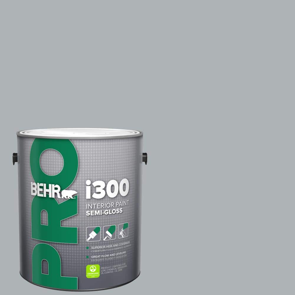 BEHR PRO 1 gal. #N510-3 Stargazer Semi-Gloss Interior Paint PR37001 ...