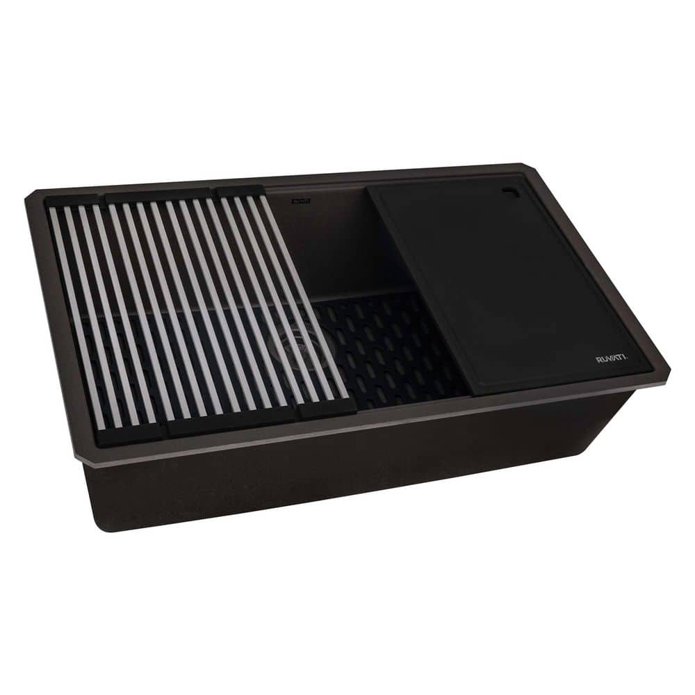 Reviews for Ruvati epiStage 33 in. Undermount SIngle Bowl Workstation ...