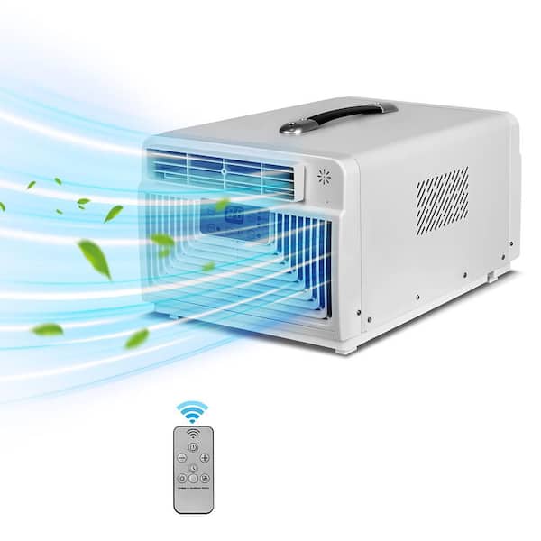 Edendirect 2300 BTU Portable Air Conditioner Cools with Remote, 45 sq.ft. with Heater ...