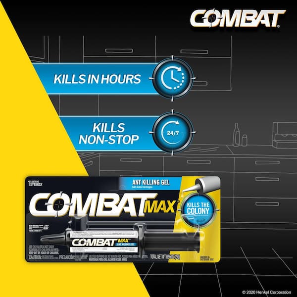 COMBAT 0.95 oz. Source Kill Max Ant Gel 2340097306 - The Home Depot
