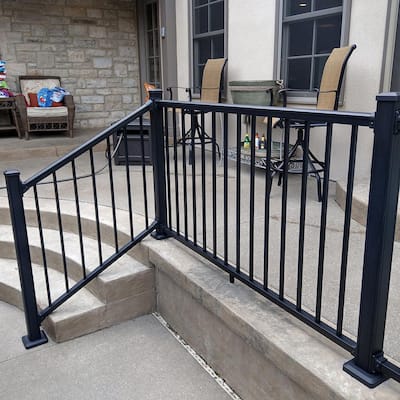 Black - Deck Railing Systems - Deck Railings - The Home Depot