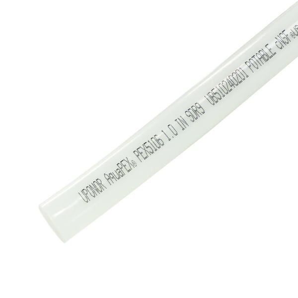 Uponor AquaPEX 1 in. x 10 ft. Straight Length White PEX-A Expansion ...