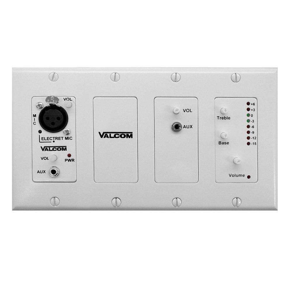 Valcom In-Wall Modular Mixer VC-V-9985W - The Home Depot