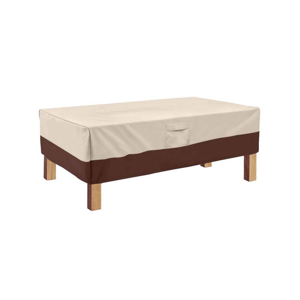 Phewnyzo Large Rectangular Coffee Table Cover, Heavy Duty Waterproof ...
