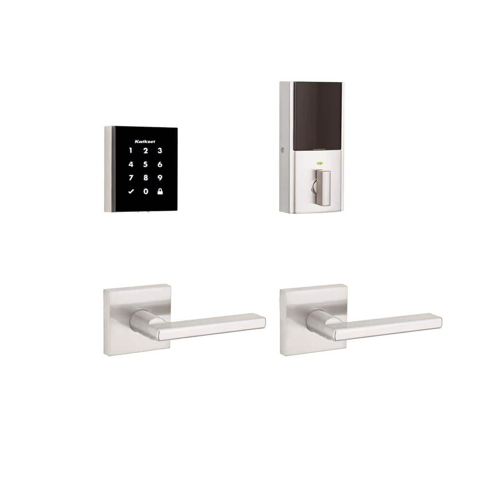 Reviews for Kwikset Obsidian Satin Nickel Keyless Keypad Electronic ...