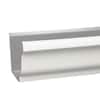 Spectra Pro Select 5 in. x 10 ft. K-Style HD White Aluminum Gutter ...