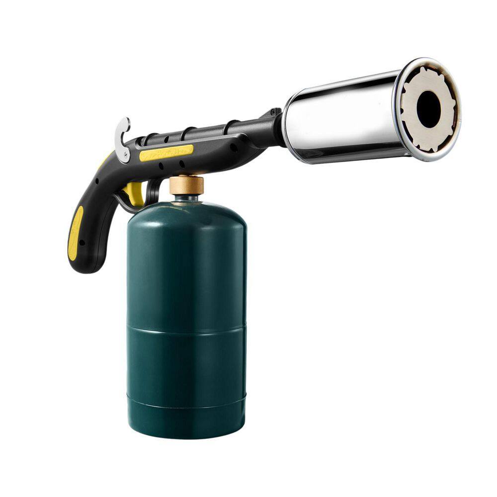 JFVKAF Chrome-Plated Steel Culinary Torch Propane Blow Torch with ...
